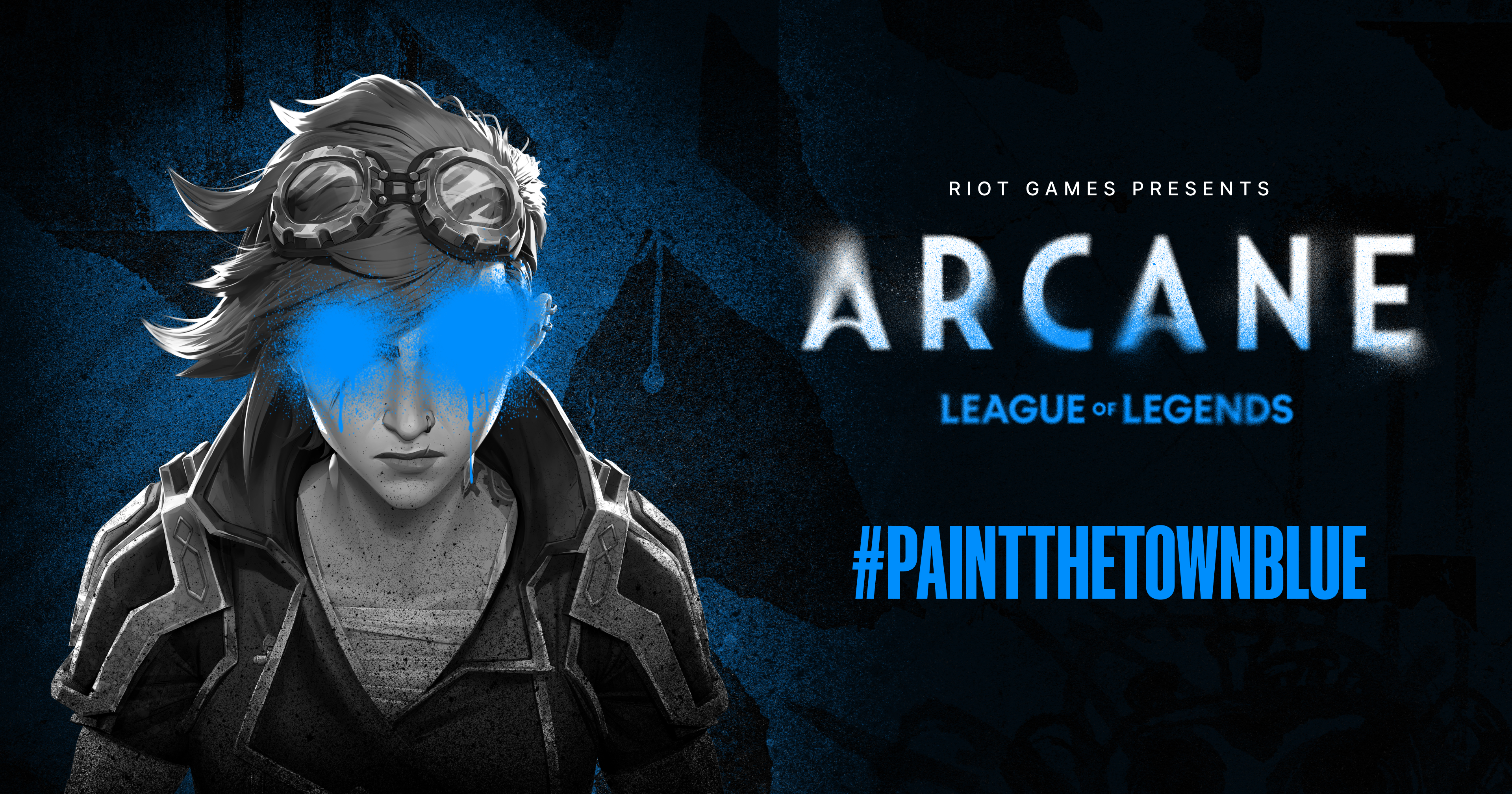 Paint the Town Blue Arcane Photo Generator